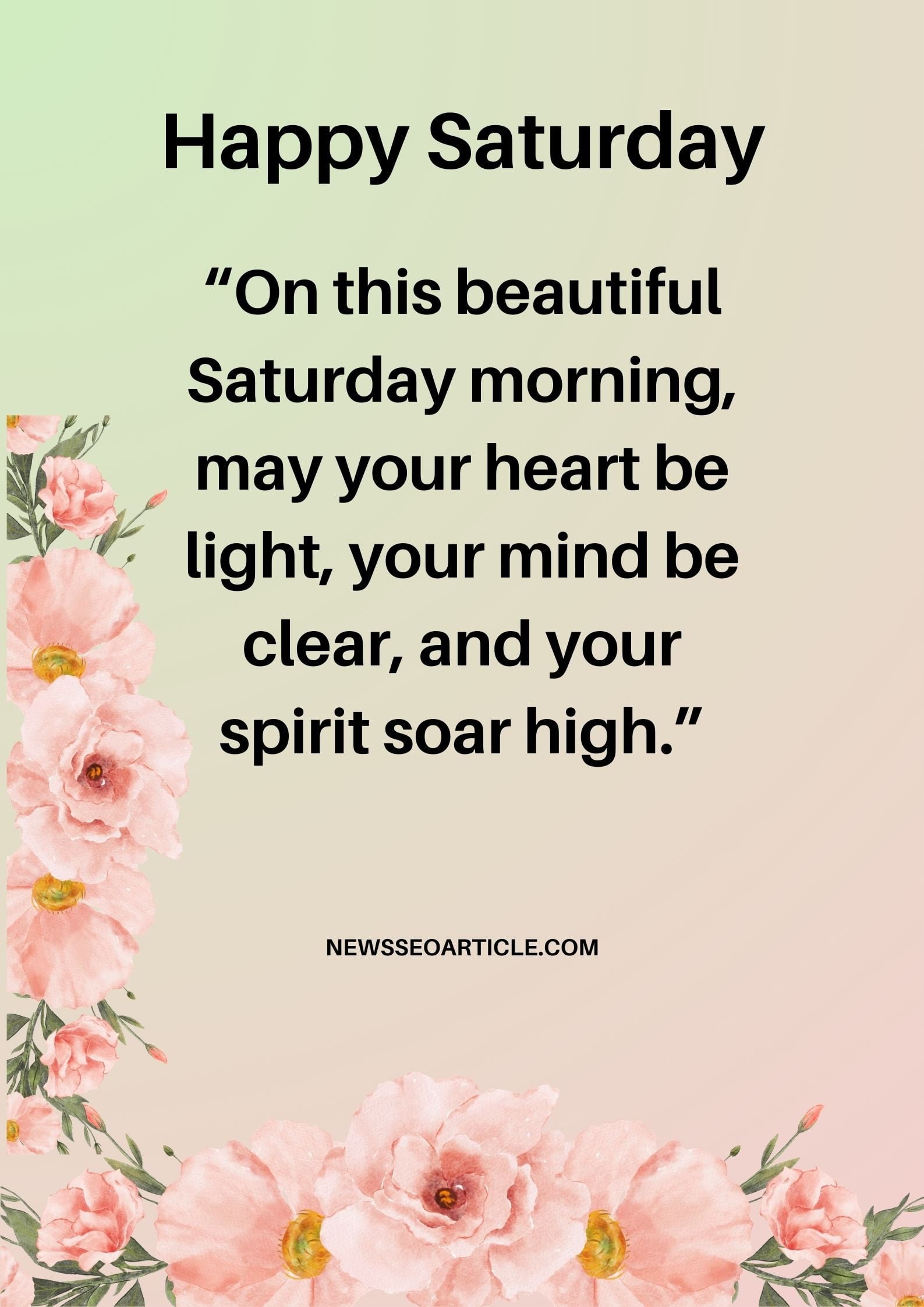 100 Best Saturday Morning Blessings Quotes To Inspire | News Seo Article