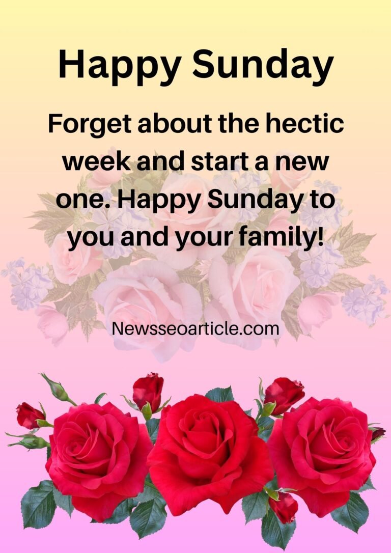 100 Best Sunday Morning Blessings Quotes To Inspire | News Seo Article